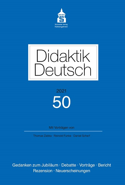Nr. 50 (2021) | Didaktik Deutsch